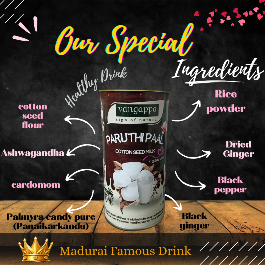 Paruthi Paal Powder 200g - Vangappa